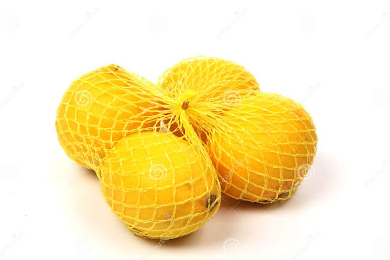 Lemon in a net stock photo. Image of healthy, cooking - 18679682