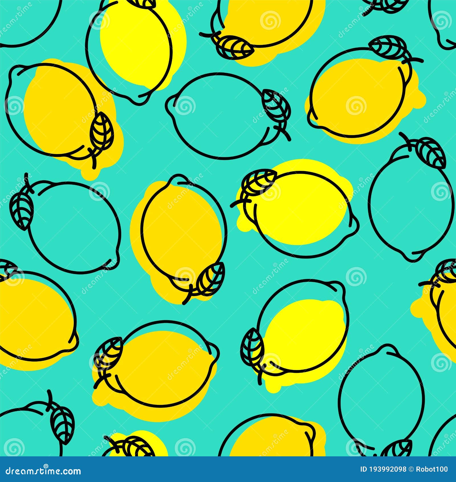 Seamless Lime Fruit Pattern On Different Backgrounds. Cartoon Vector ...