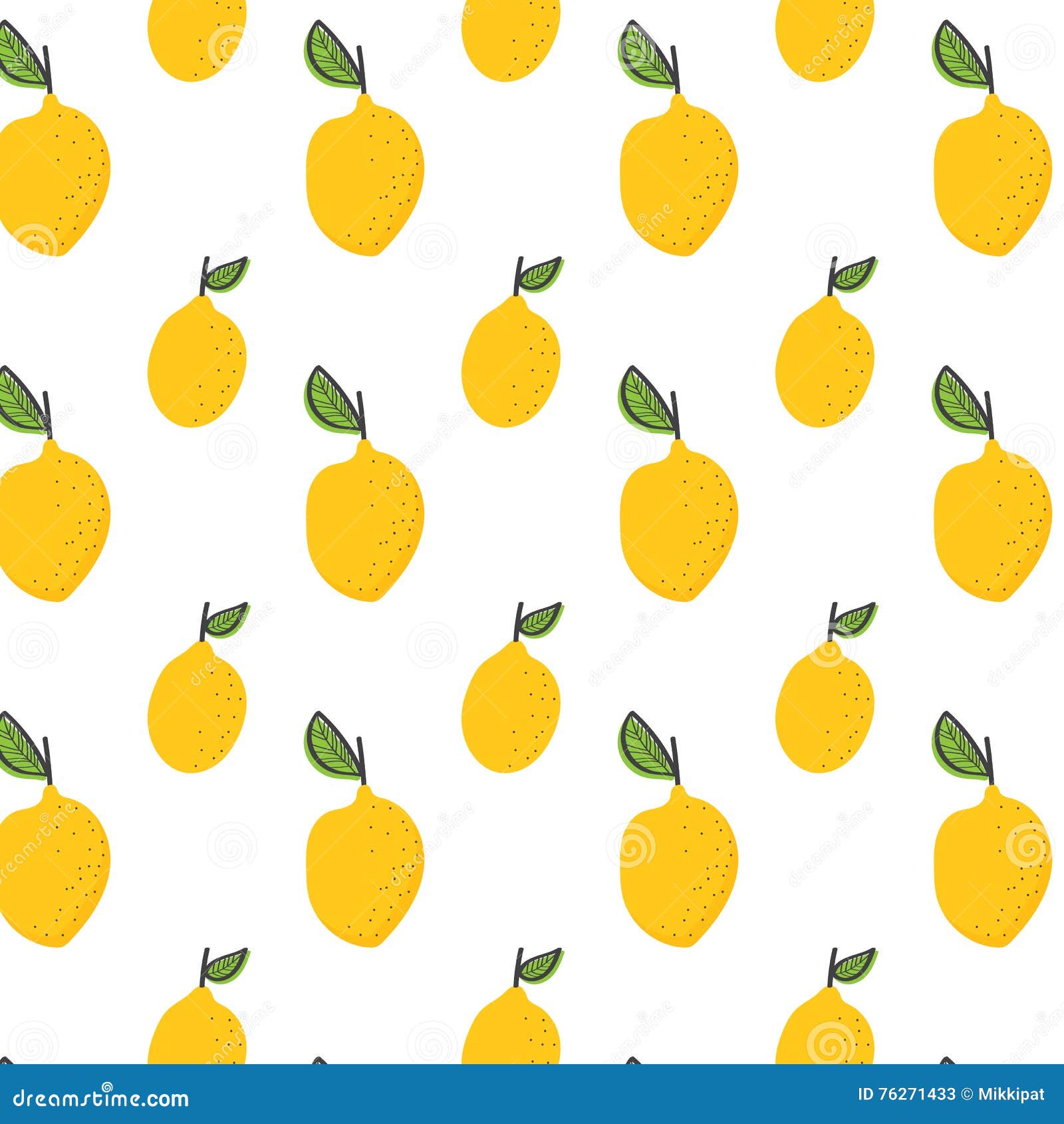 Lemon Pattern. Seamless Pattern. Summer Background. Print Texture ...