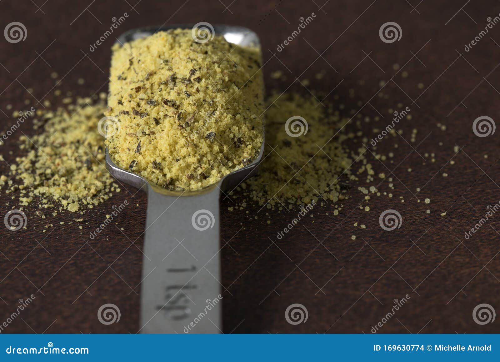 Lemon Pepper Seasoning on a Teaspoon Stock Photo - Image of teaspoon ...