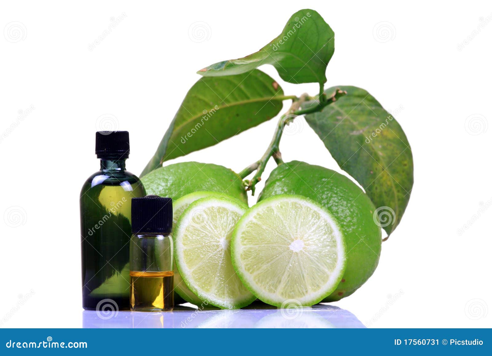 Lemon perfume bottles stock image. Image of lemon, green - 17560731