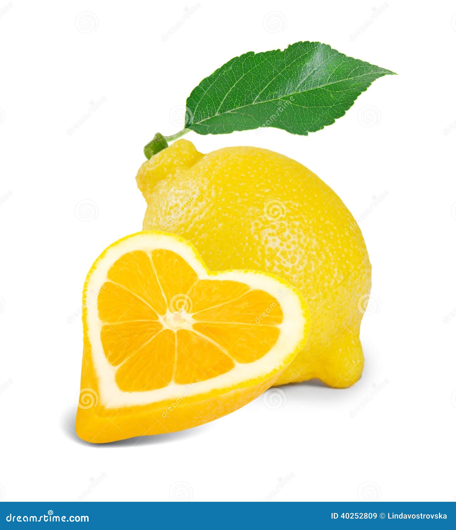 Lemon stock image. Image of heart, lime, love, isolated - 40252809