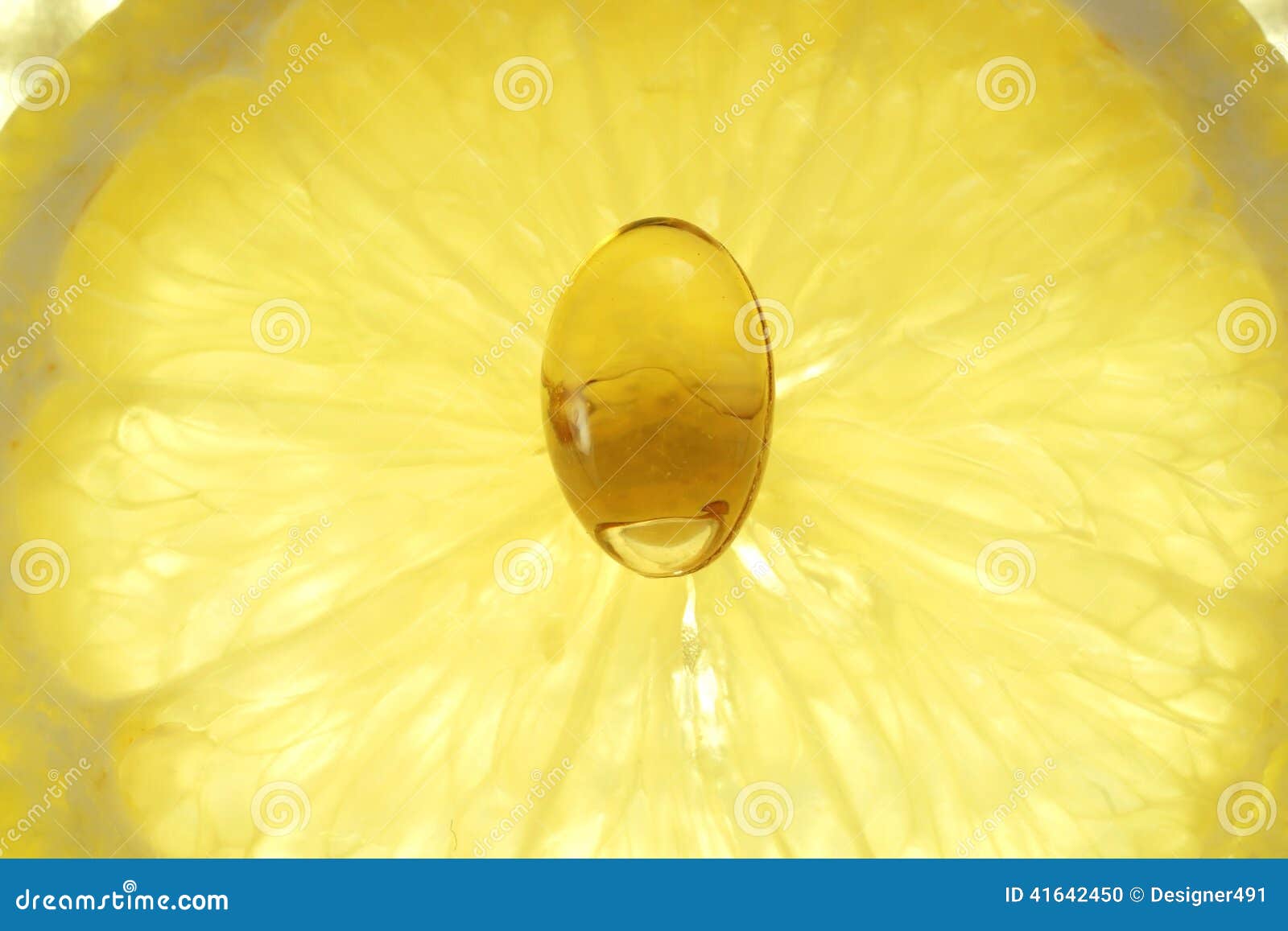 Lemon and Pill - Vitamin Concept Stock Photo - Image of medication ...