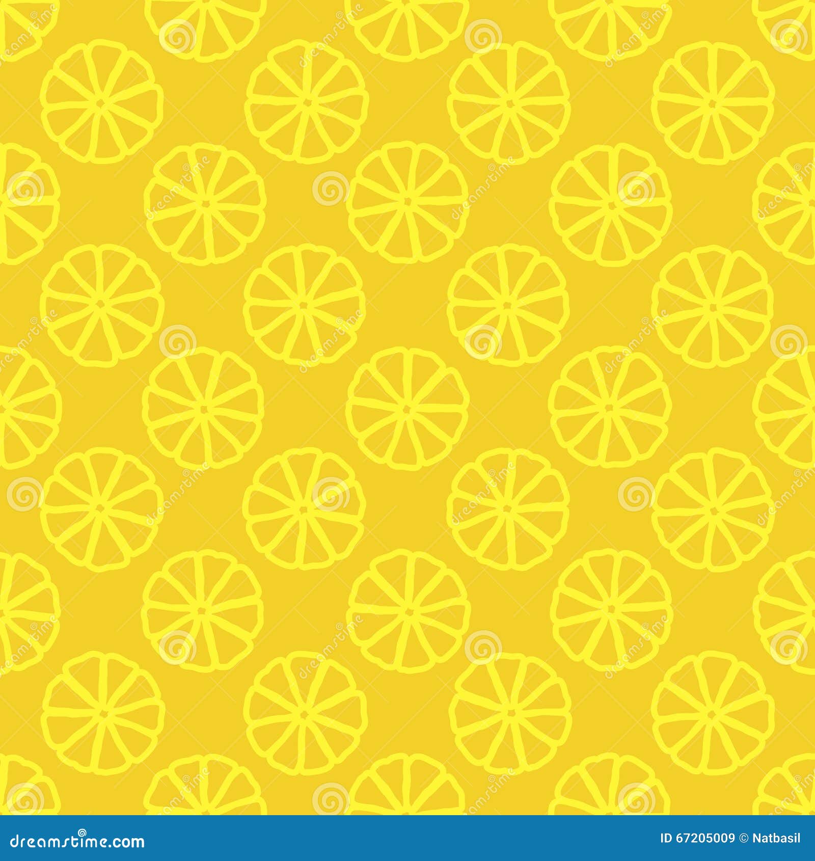 Lemon seamless pattern stock vector. Illustration of seamless - 67205009