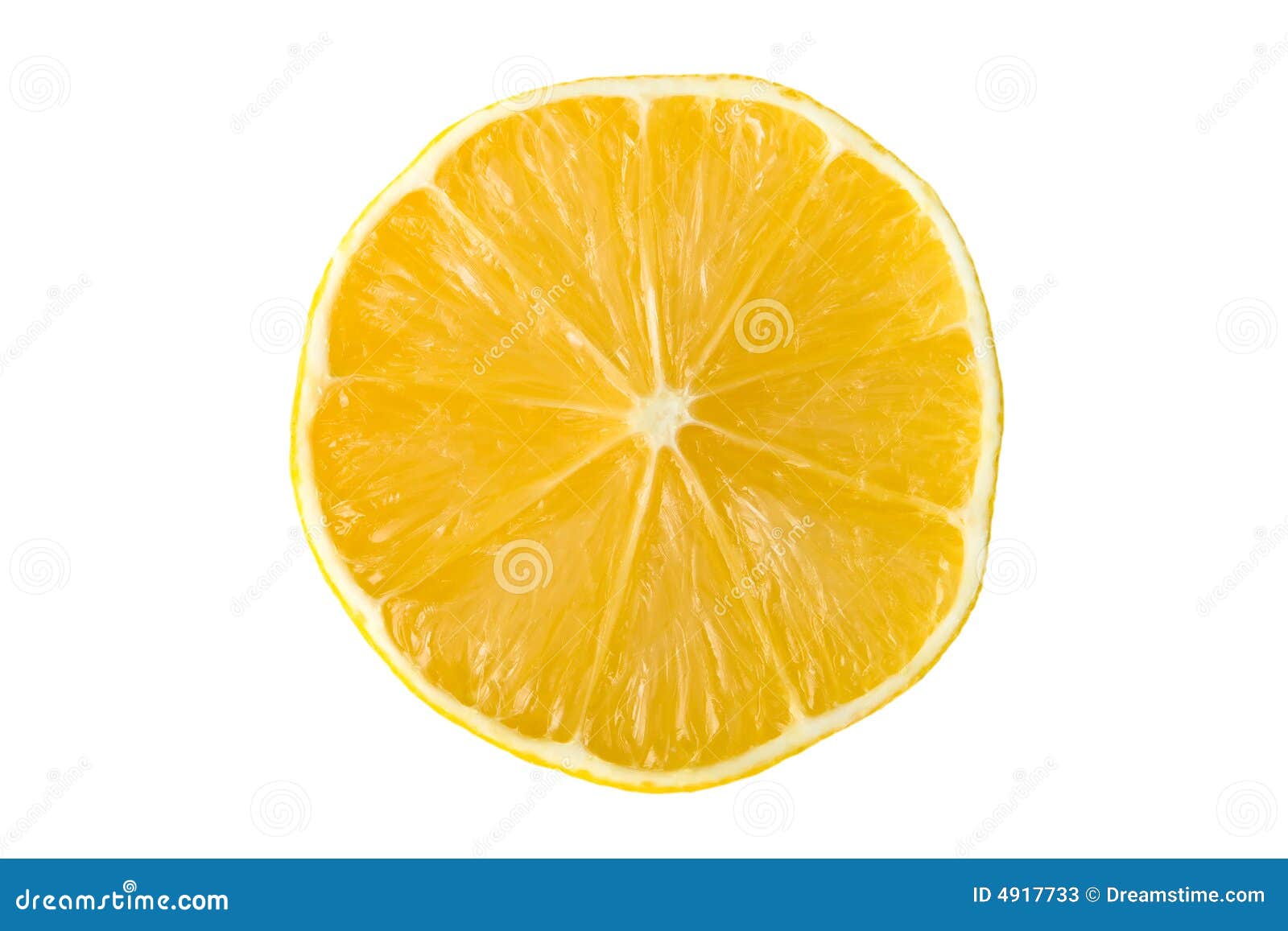 Lemon Section stock image. Image of isolated, vitamins - 4917733