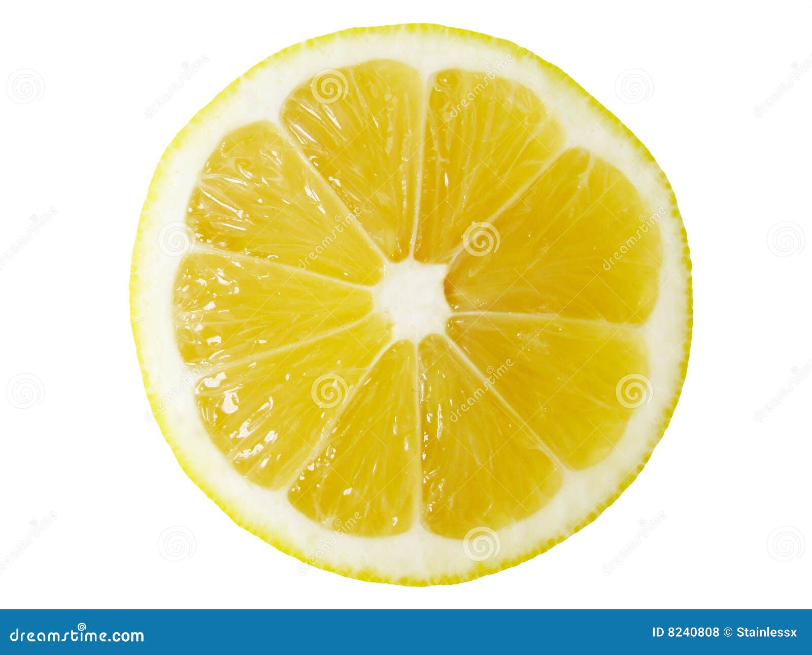 Lemon Slice Royalty Free Stock Photos - Image: 8240808