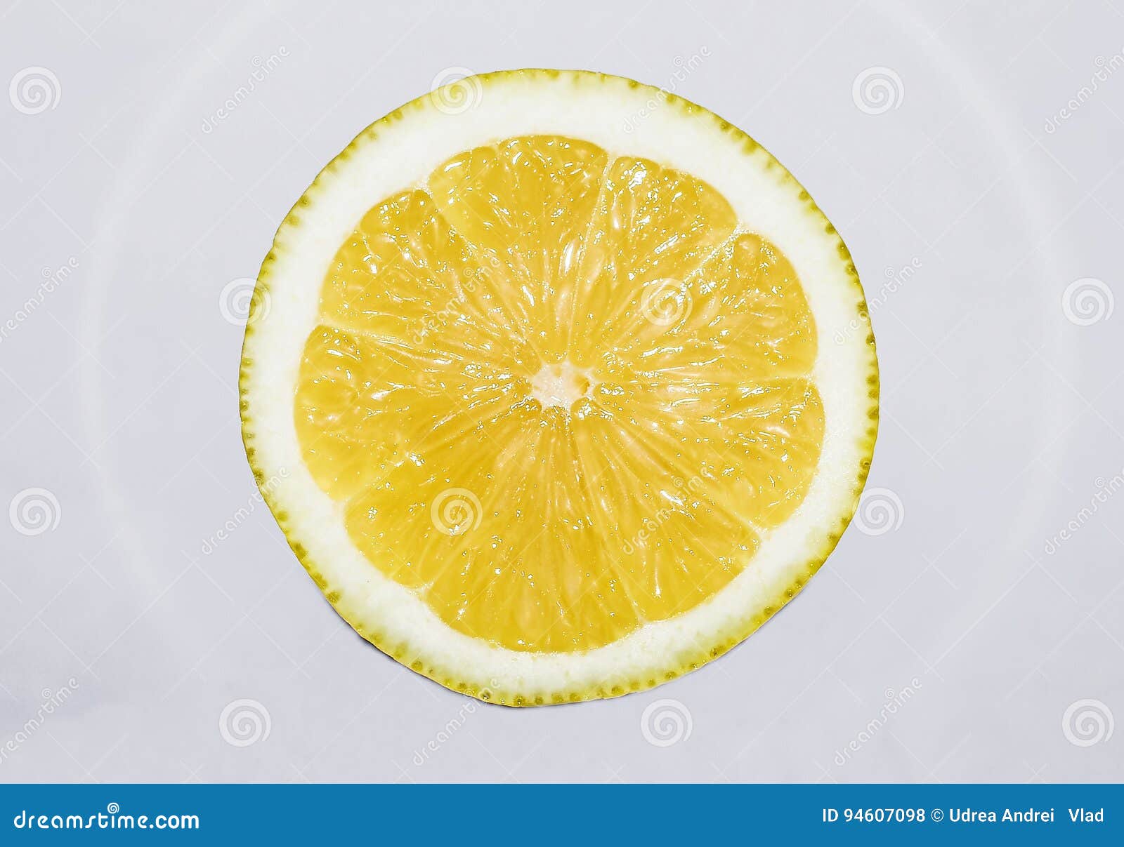 Lemon slice cut in half stock photo. Image of background - 94607098