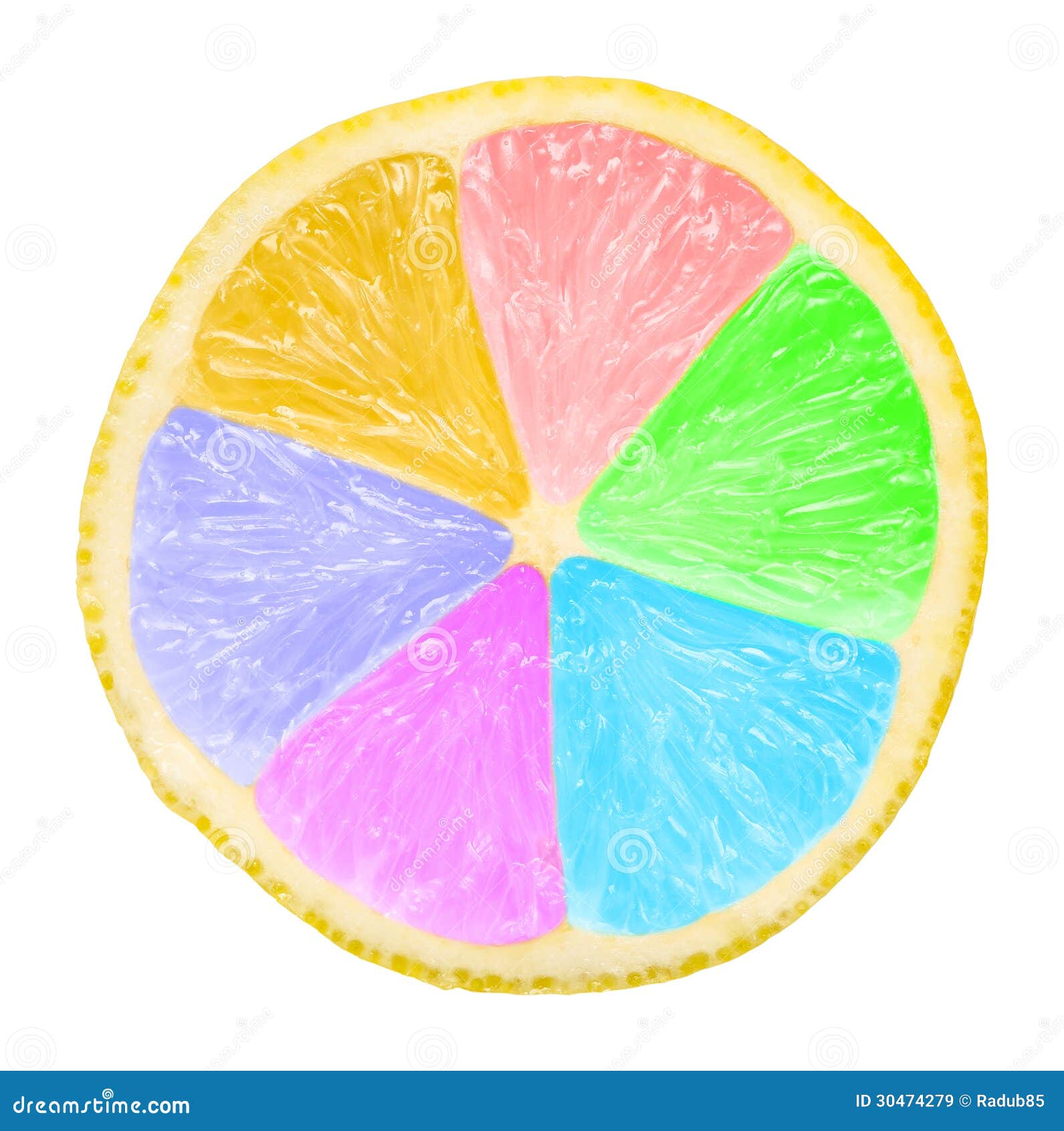 Lemon Slice stock image. Image of citrus, ingredient - 30474279