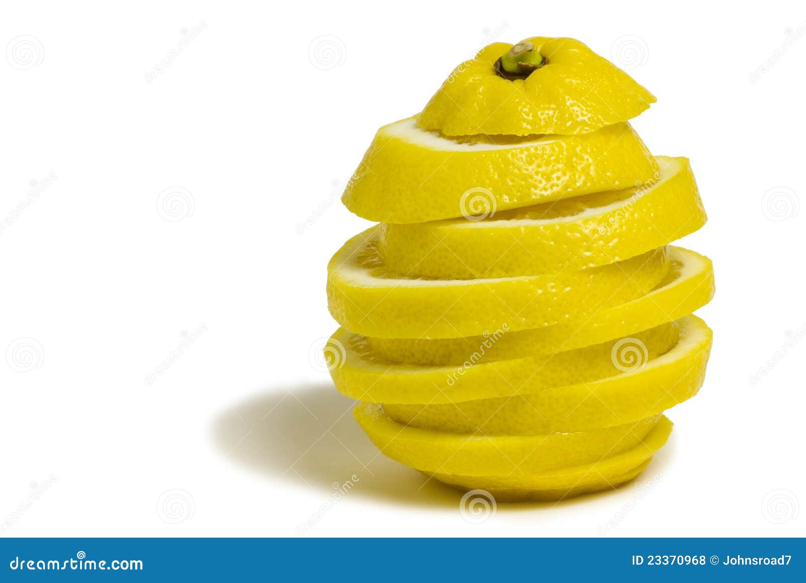 Lemon Slice Stack stock photo. Image of tropical, juice - 23370968