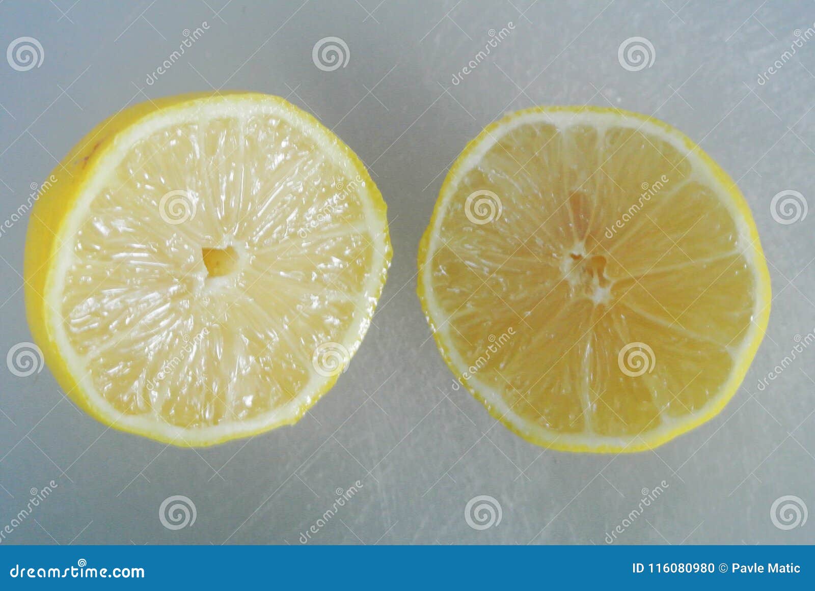 Lemon slice on a table stock photo. Image of food, slice - 116080980