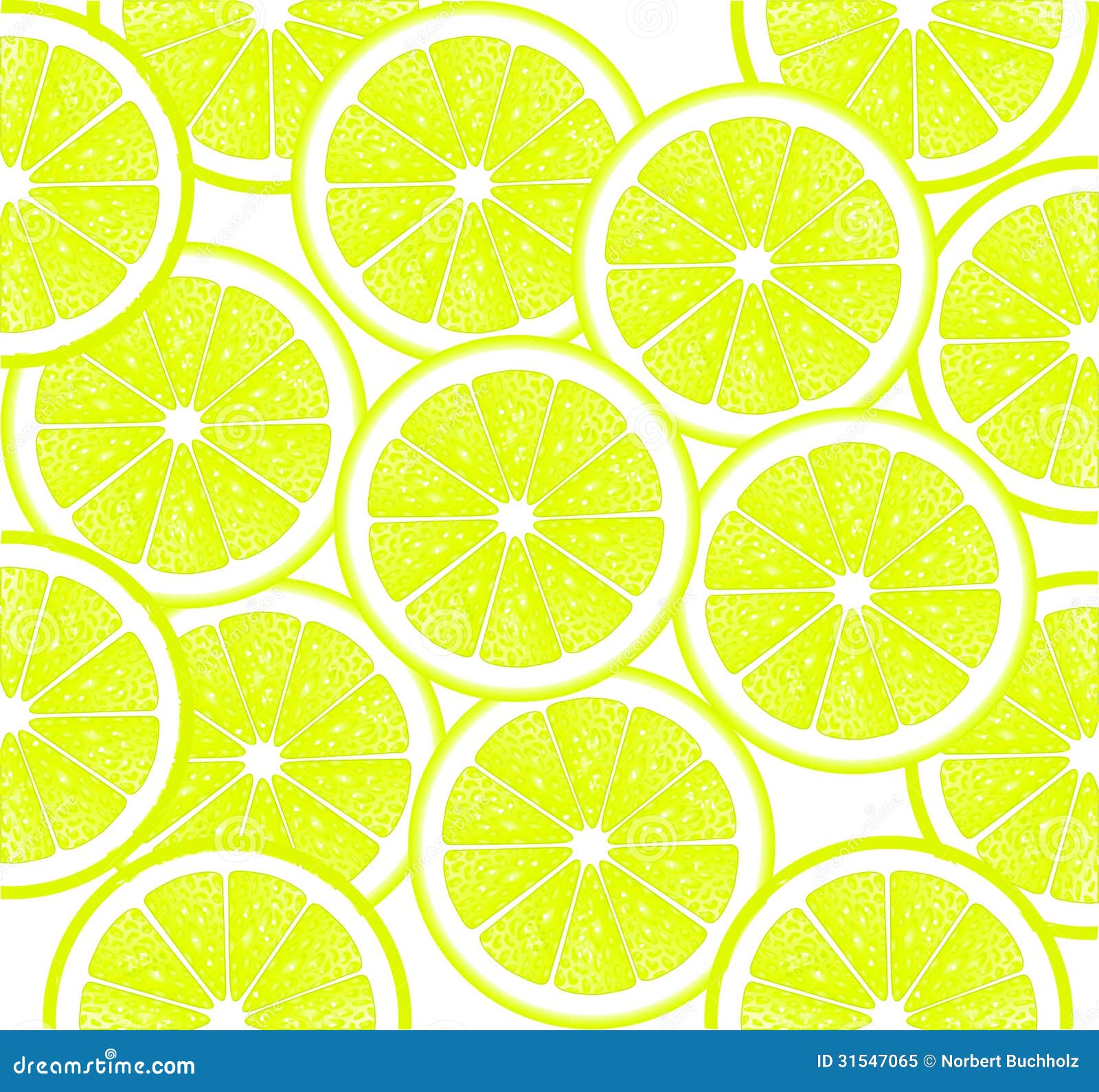 Lemon Slices Background Design Stock Vector - Illustration of flat ...