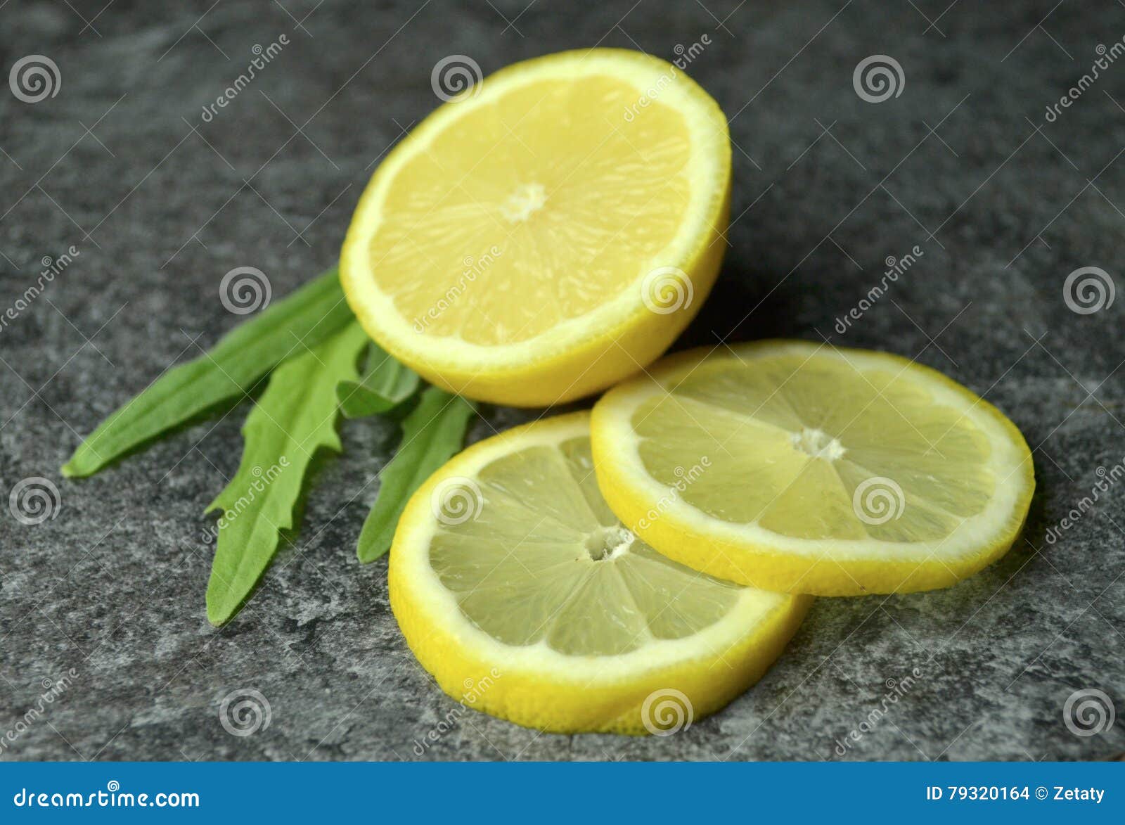 Lemon slices stock photo. Image of colorful, circle, citron - 79320164