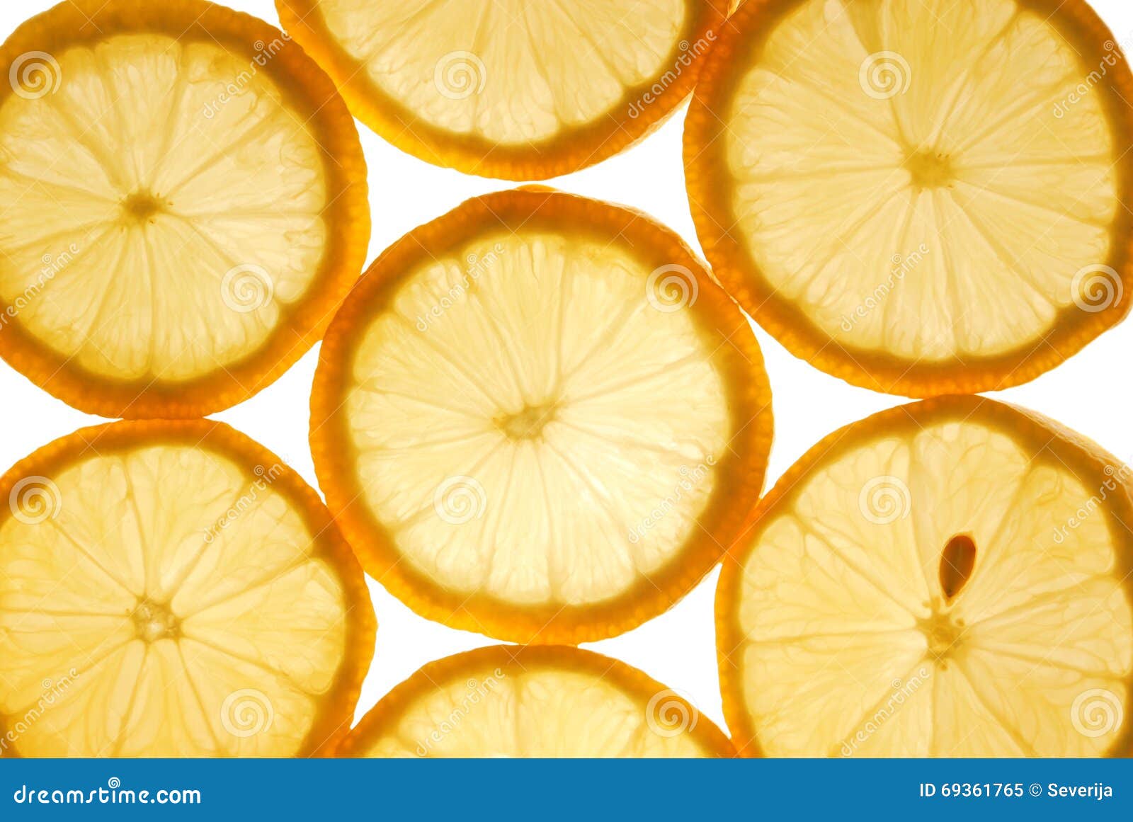 Lemon slices texture stock image. Image of color, citrus - 69361765