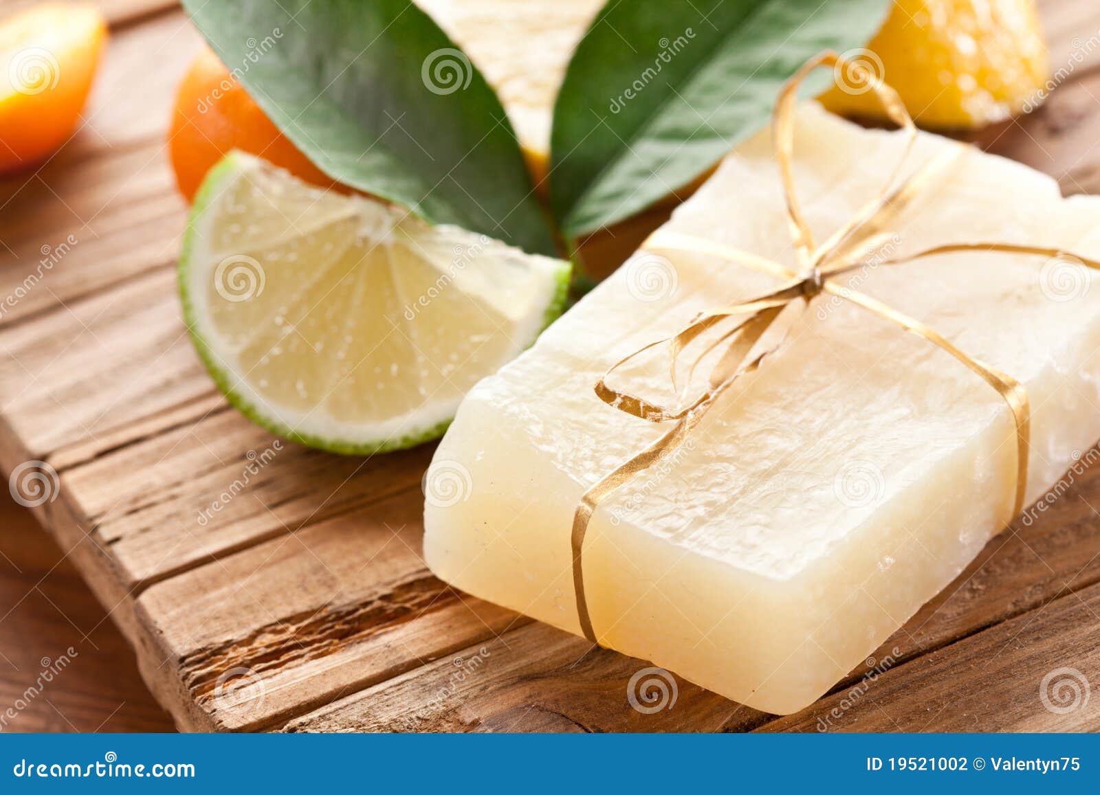 Lemon soap stock photo. Image of natural, health, leaf - 19521002
