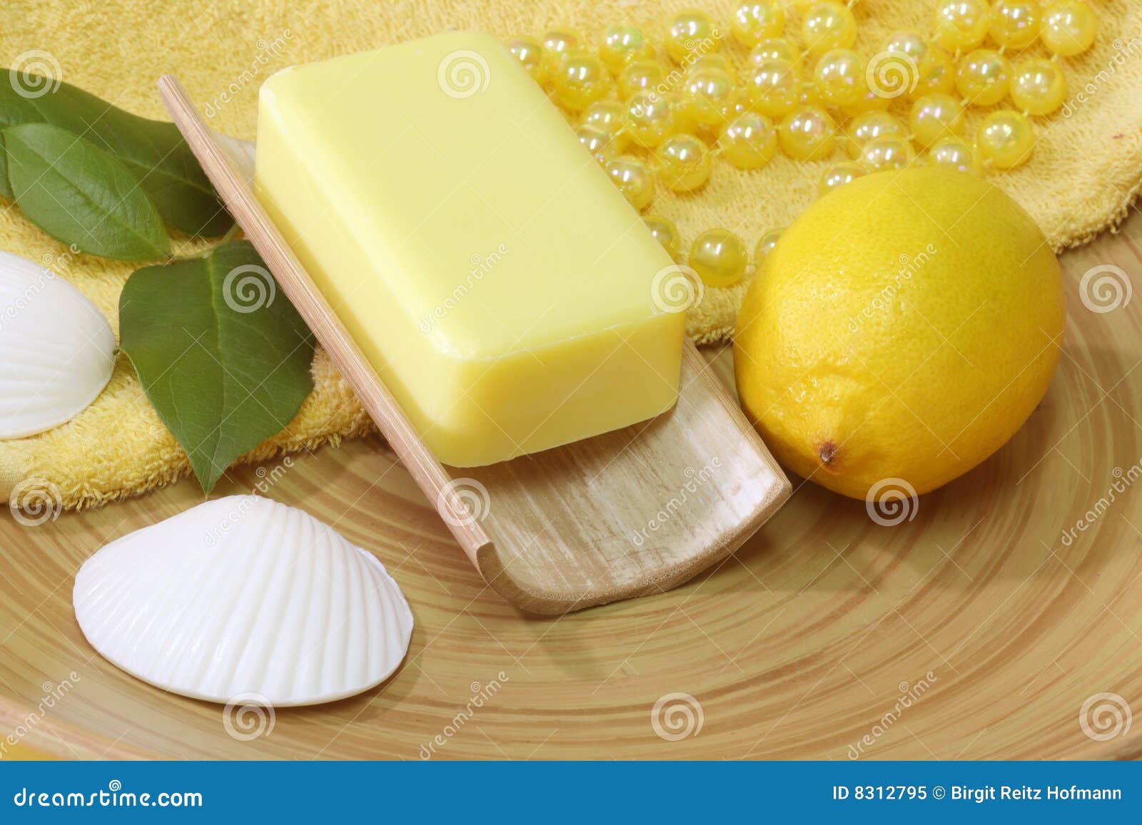 Lemon soap stock image. Image of vitality, natual, fresh - 8312795