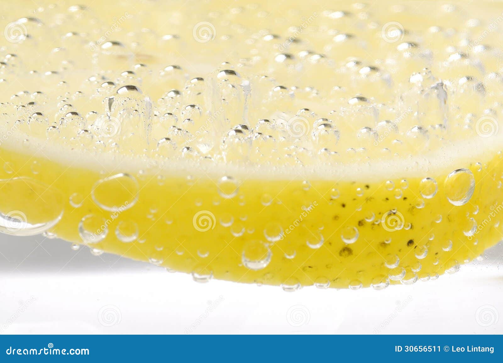 Lemon Soda Bubble stock image. Image of isolated, refreshment - 30656511