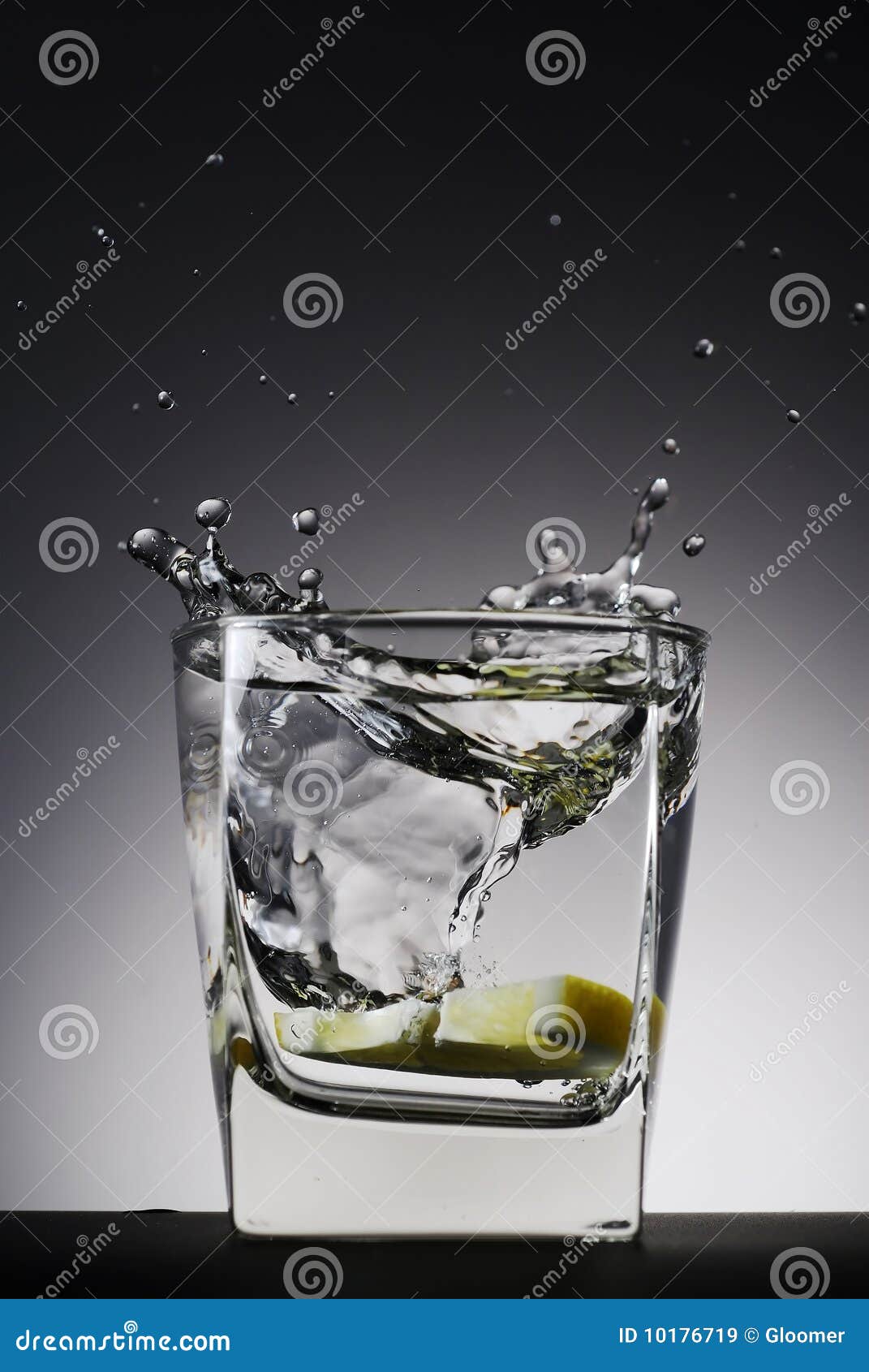 Lemon splash stock image. Image of splash, gray, lemon - 10176719