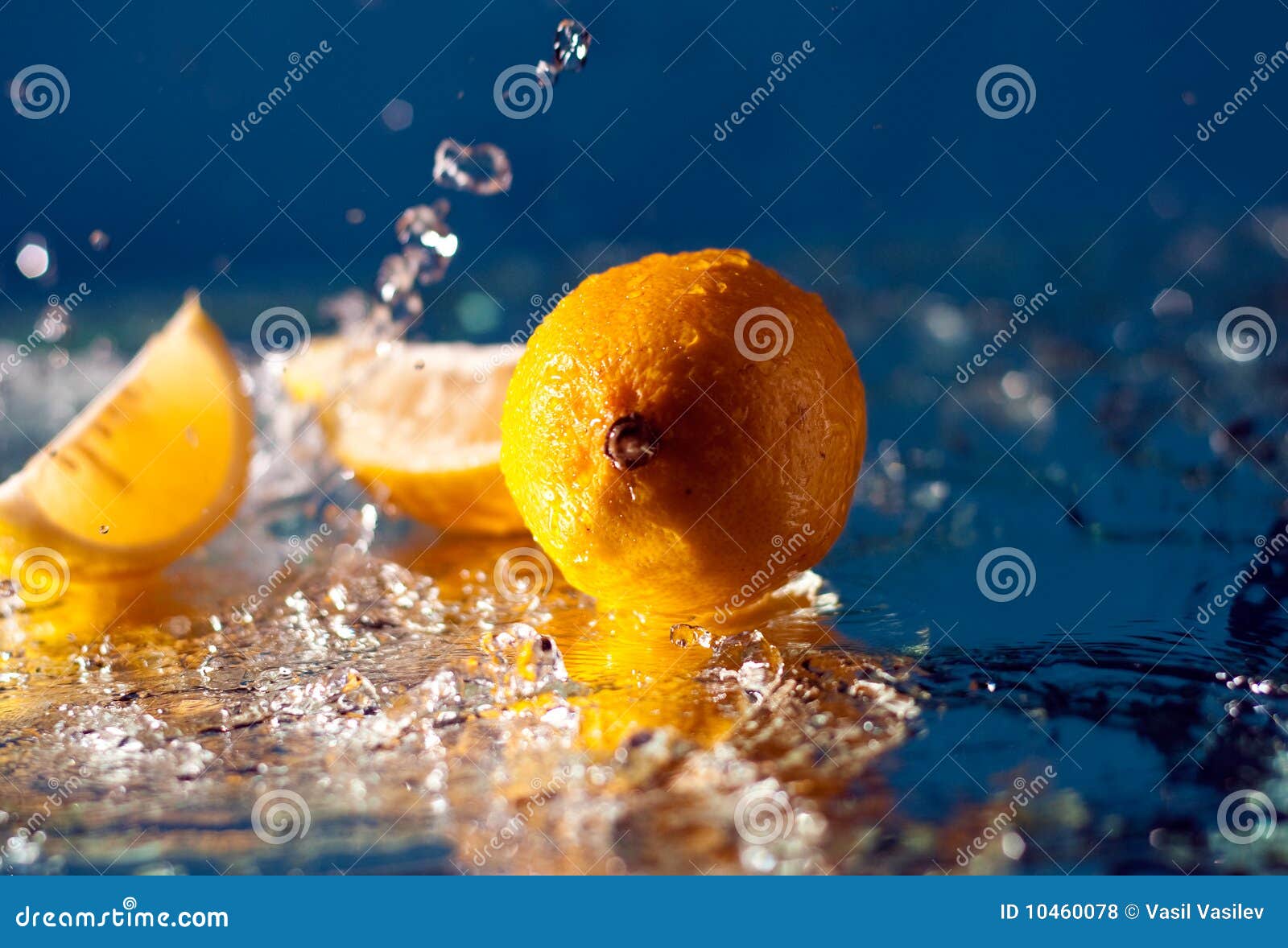 Lemon splash stock photo. Image of bubble, macro, blend - 10460078