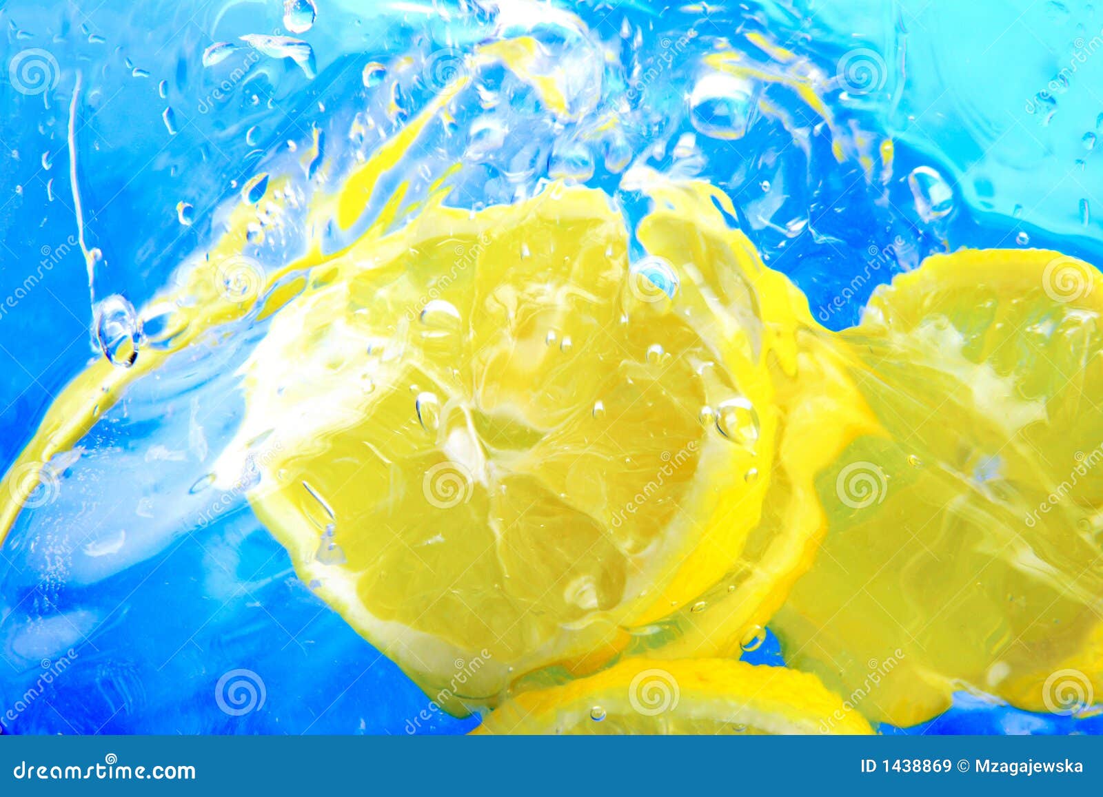 Lemon splash stock image. Image of glass, food, fall, freshness - 1438869