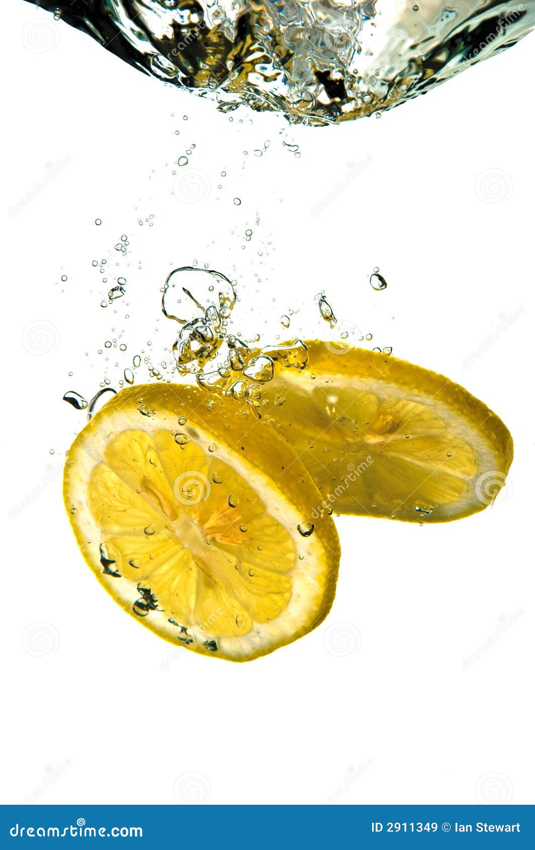 Lemon Splash stock image. Image of lemon, reflect, plunge - 2911349