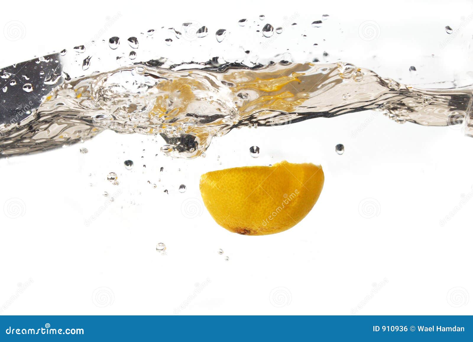 Lemon splash stock photo. Image of foam, lager, water, condensed - 910936