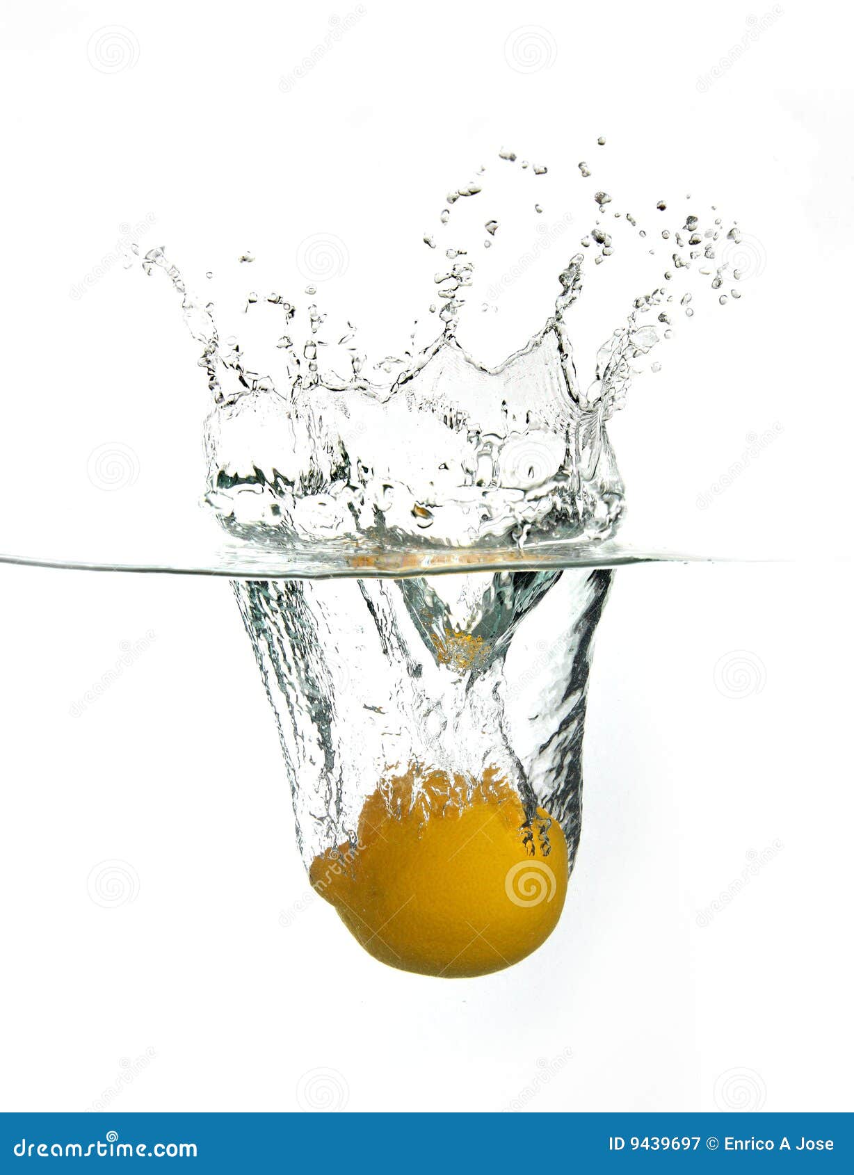 Lemon splash stock image. Image of fruit, white, lemon - 9439697