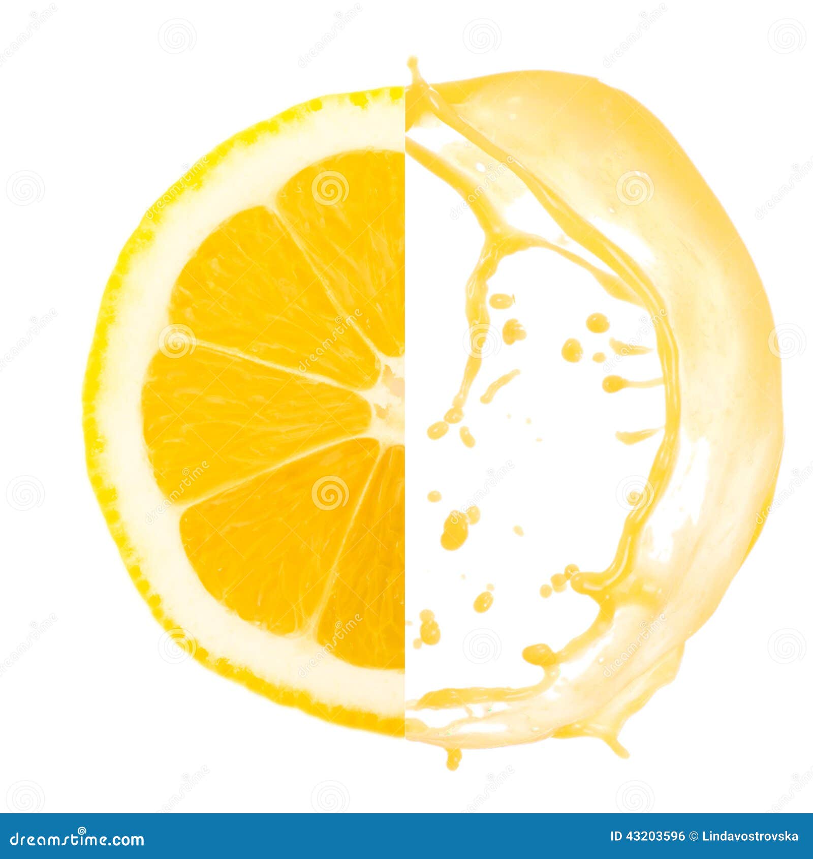 Lemon splash stock photo. Image of healthy, isolated - 43203596