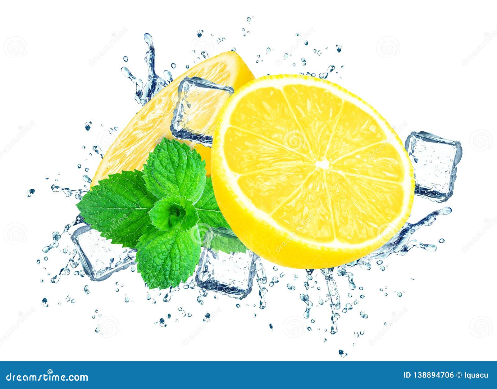 Lemon splash water stock photo. Image of lemon, fruit - 138894706
