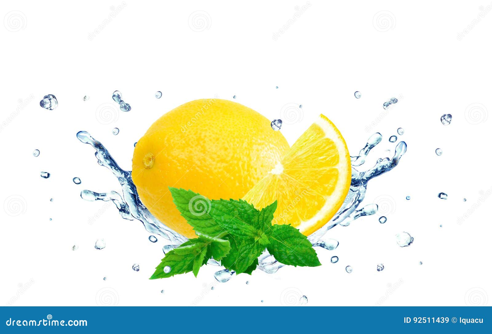 Lemon splash stock image. Image of vitamin, water, drop - 92511439