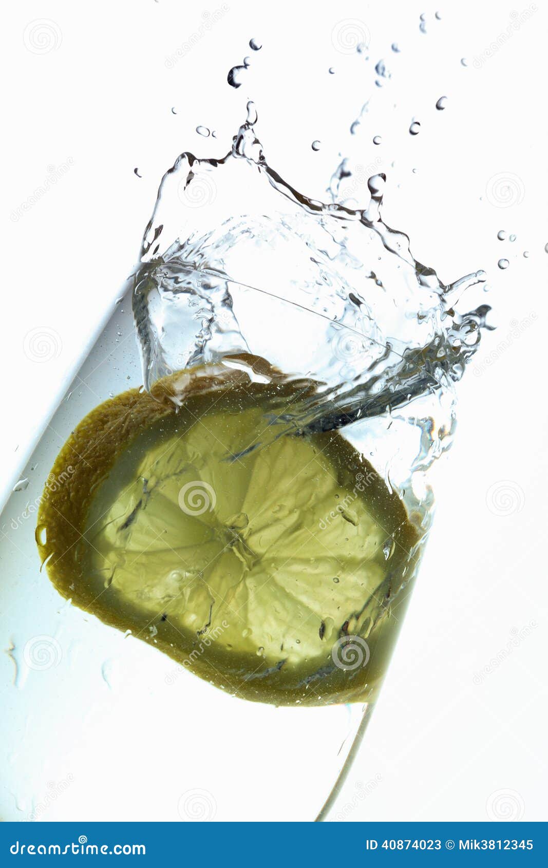 Lemon splash stock image. Image of summer, vitamin, refreshing - 40874023