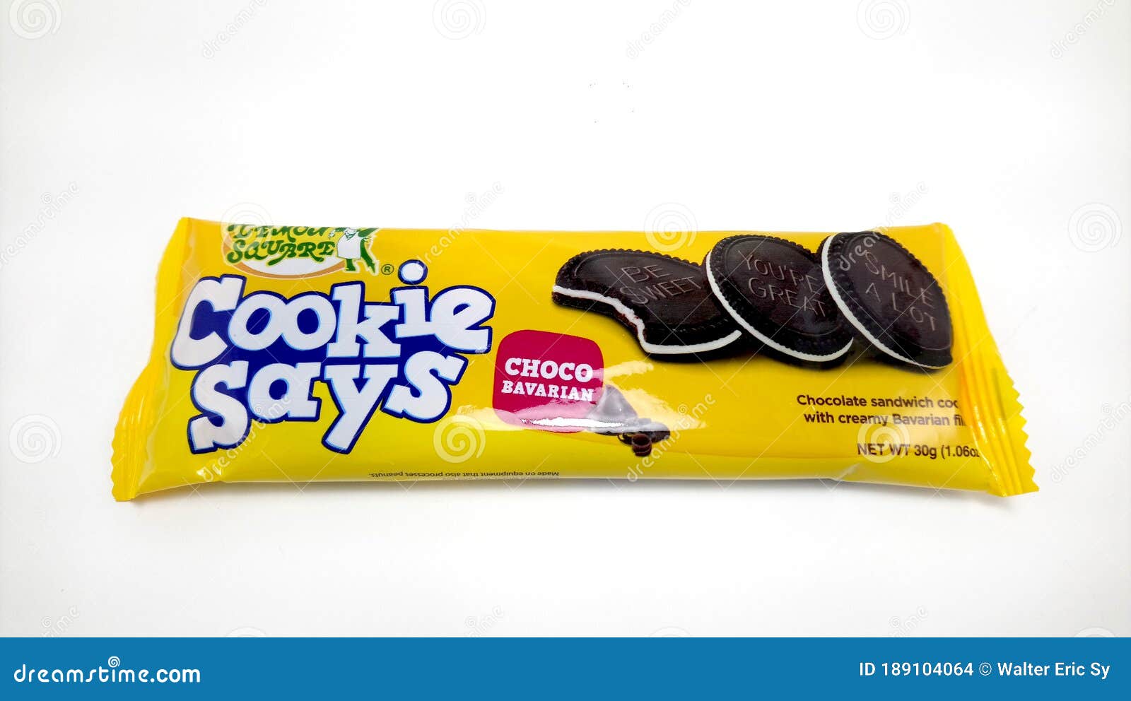 Lemon Square Cookie Says Choco Bavarian in Manila, Philippines ...