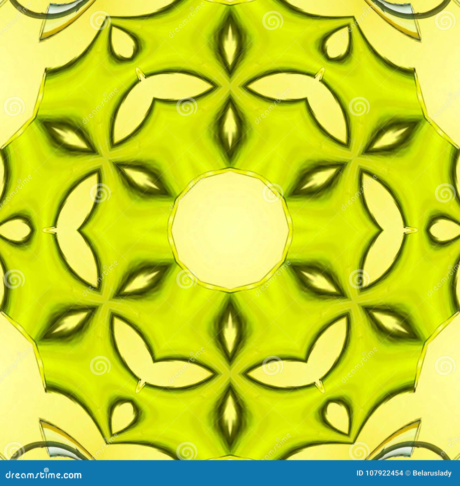 Lemon sun star mandala stock illustration. Illustration of blurred ...