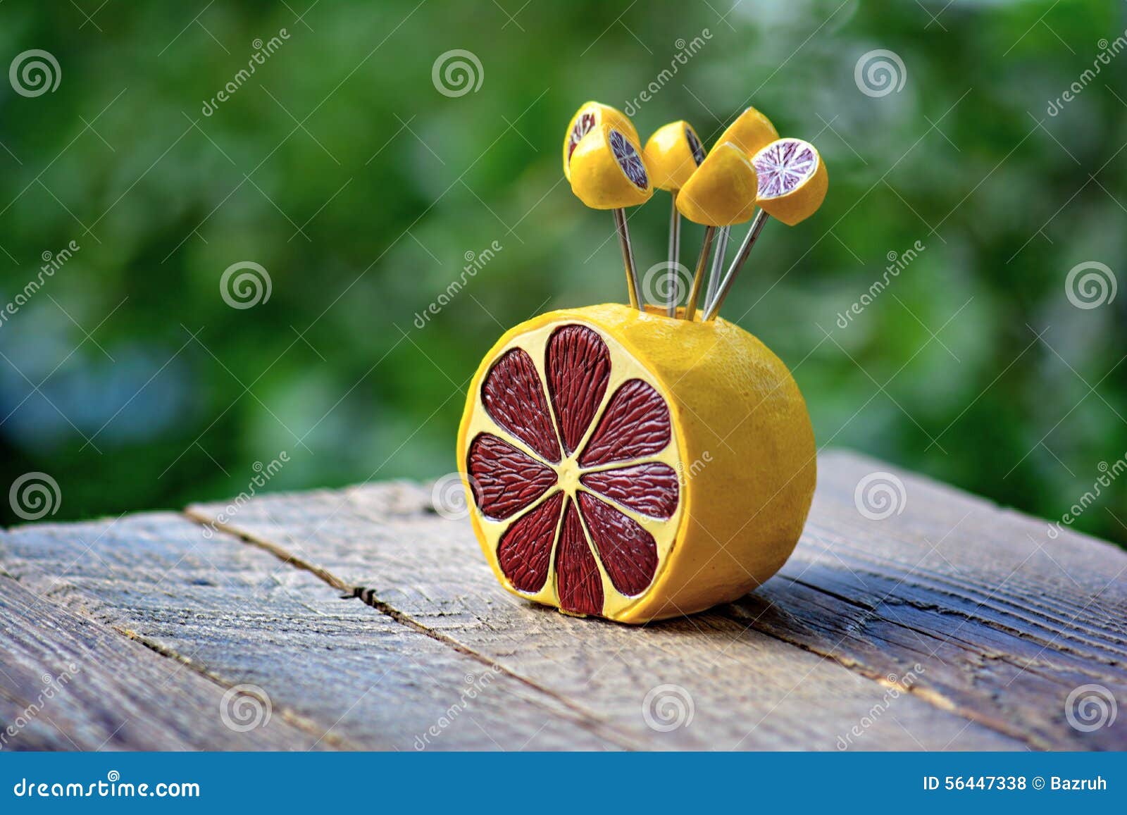 Lemon tableware stock photo. Image of close, round, nature - 56447338