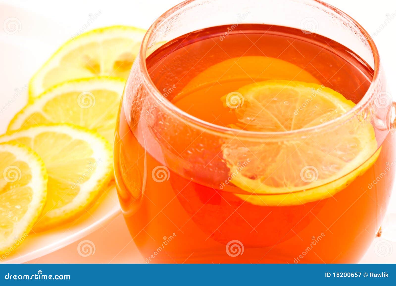 Lemon tea stock image. Image of citrus, useful, fruit - 18200657
