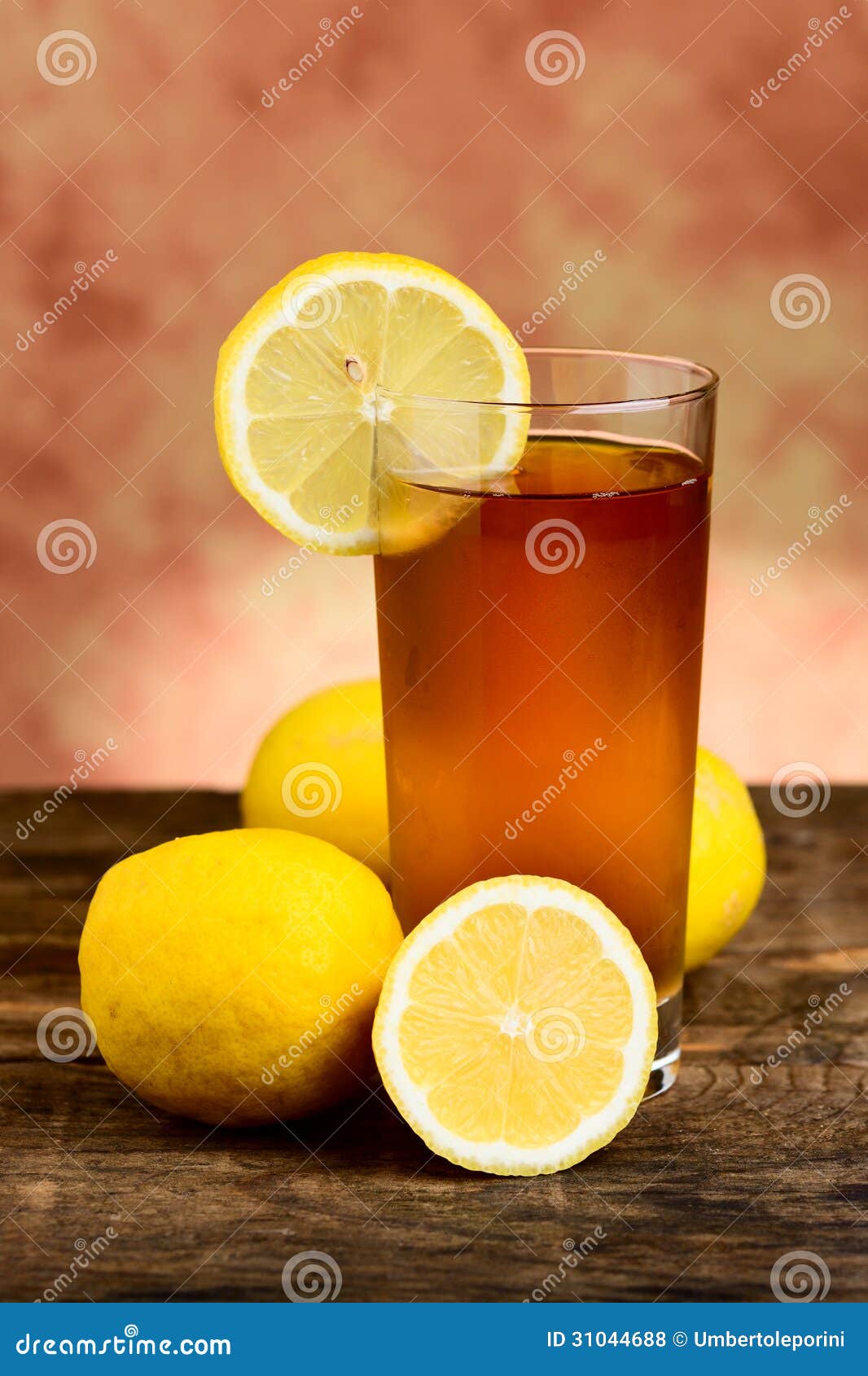 Lemon tea glass stock photo. Image of lemons, lemon, cool - 31044688