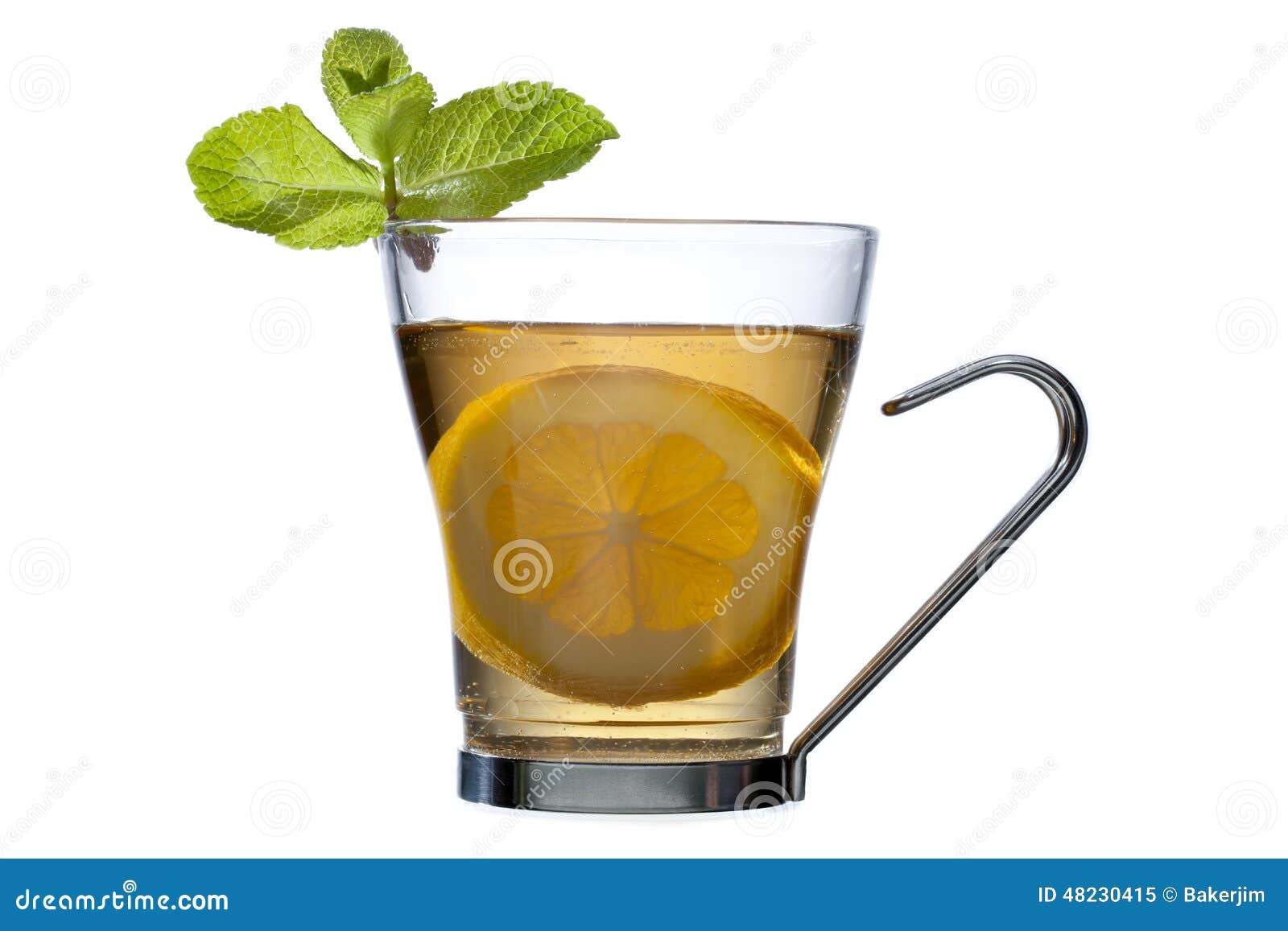 Lemon tea stock image. Image of healthy, liquid, drink - 48230415