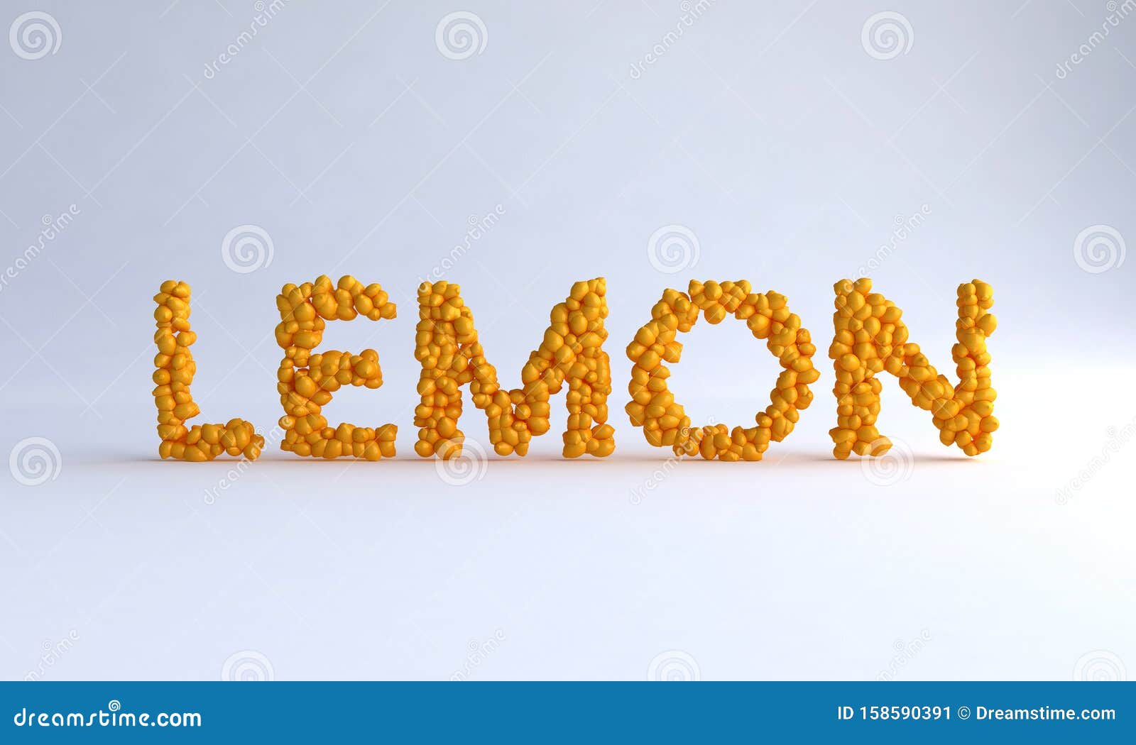 Lemon Text with Lemon stock illustration. Illustration of backround ...