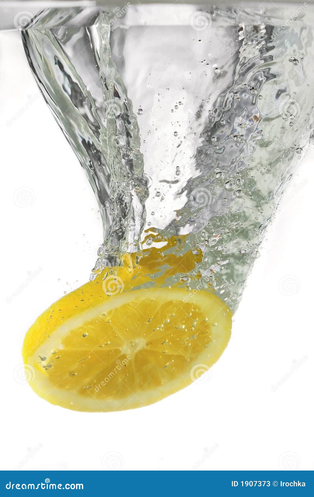 Lemon in water stock image. Image of backgrounds, fruits - 1907373