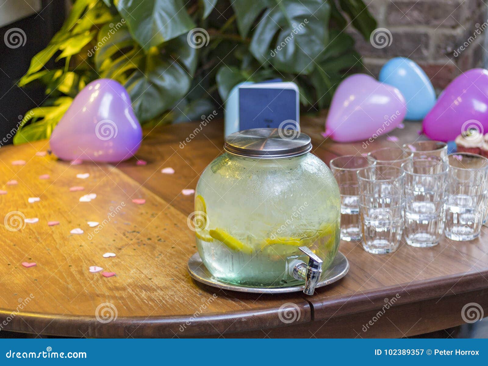 Lemon water stock image. Image of homemade, closeup - 102389357