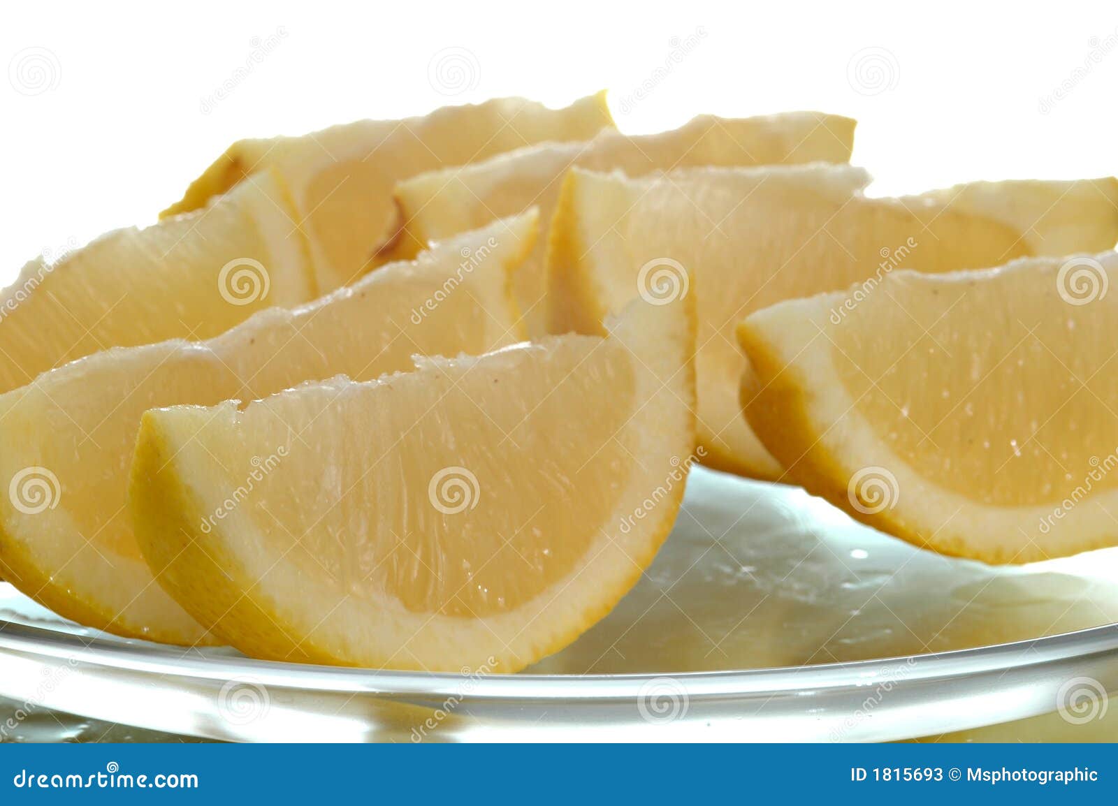 Lemon Wedges stock image. Image of citrus, lemons, seeds - 1815693