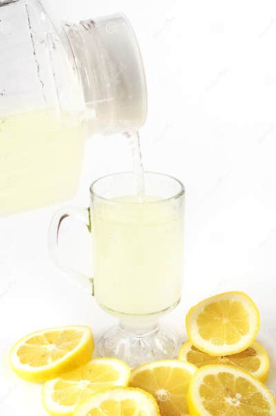 Lemonade being poured stock image. Image of spill, refreshing - 9797147