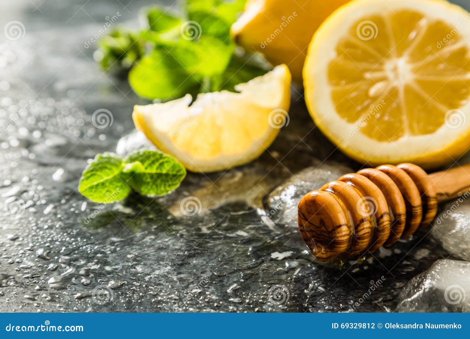 Lemonade Ingredients on Marble Background Stock Photo - Image of ...
