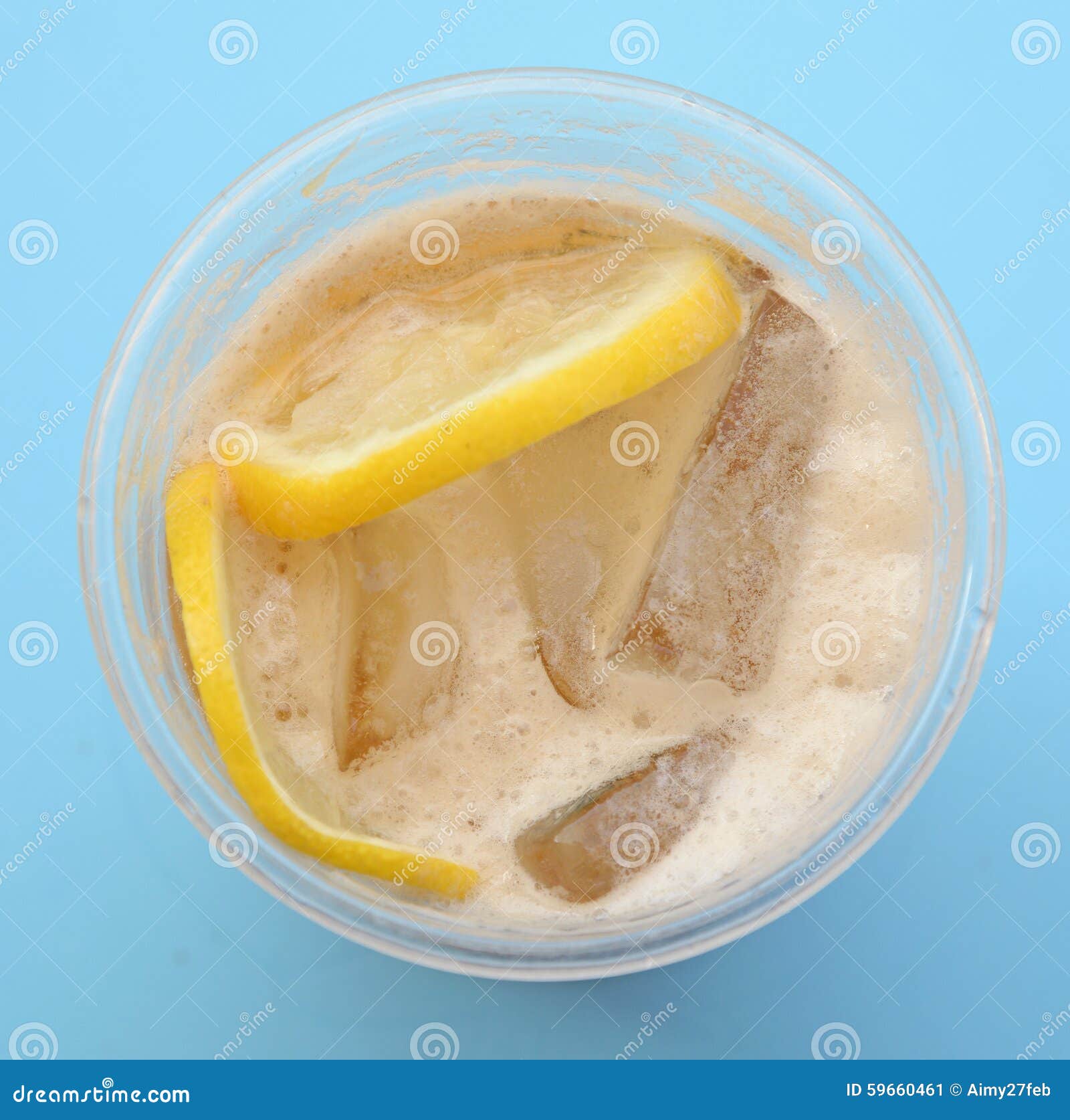 Lemonade juice top view stock image. Image of background - 59660461