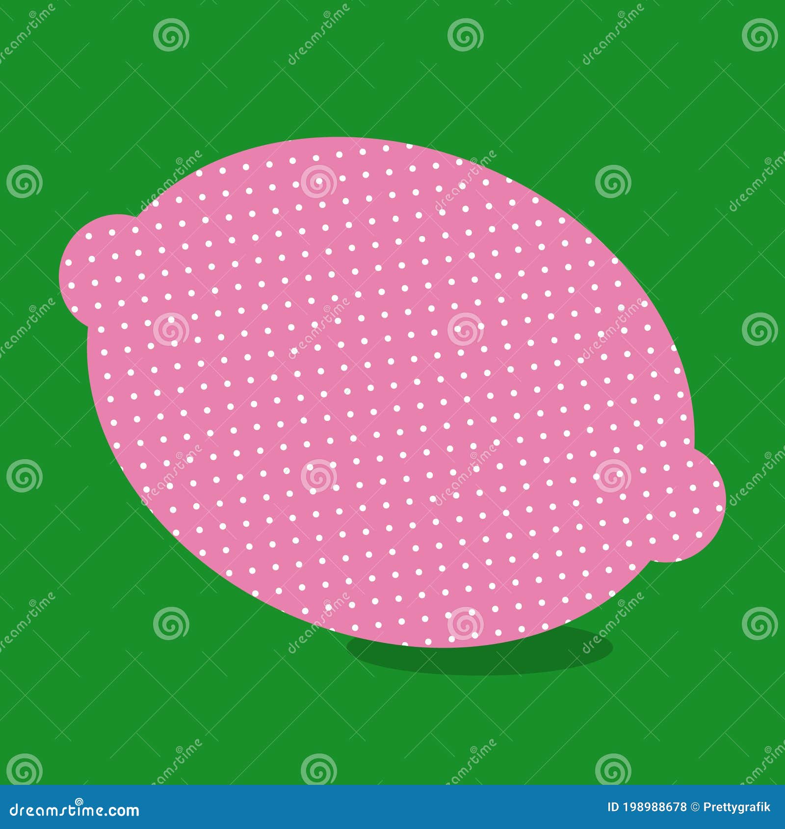 Lemonade Lemon Dots 05 stock vector. Illustration of cartoon - 198988678