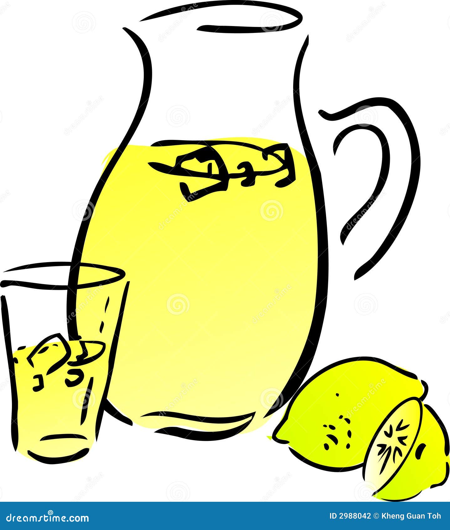Lemonade and lemons stock vector. Illustration of juice - 2988042 Lemonade and lemons stock vector. Illustration of juice - 2988042