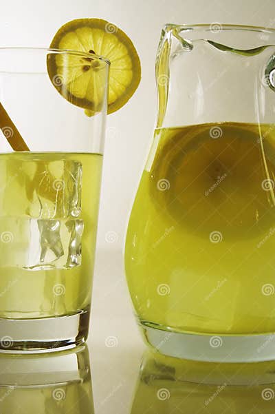 Lemonade in pitcher stock image. Image of southern, lemonade - 749995
