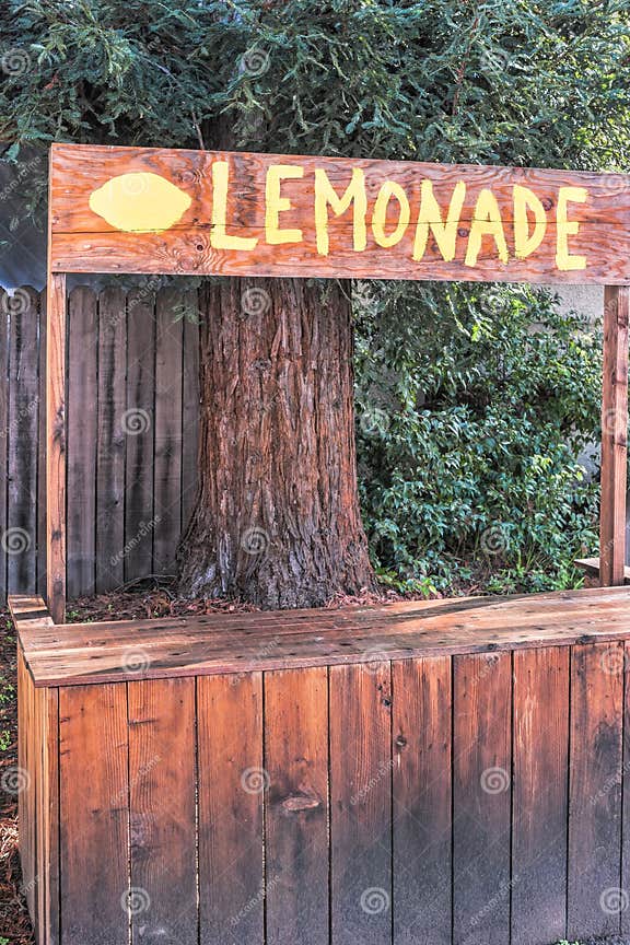 Lemonade stand stock photo. Image of retro, emblem, cafe - 64262010