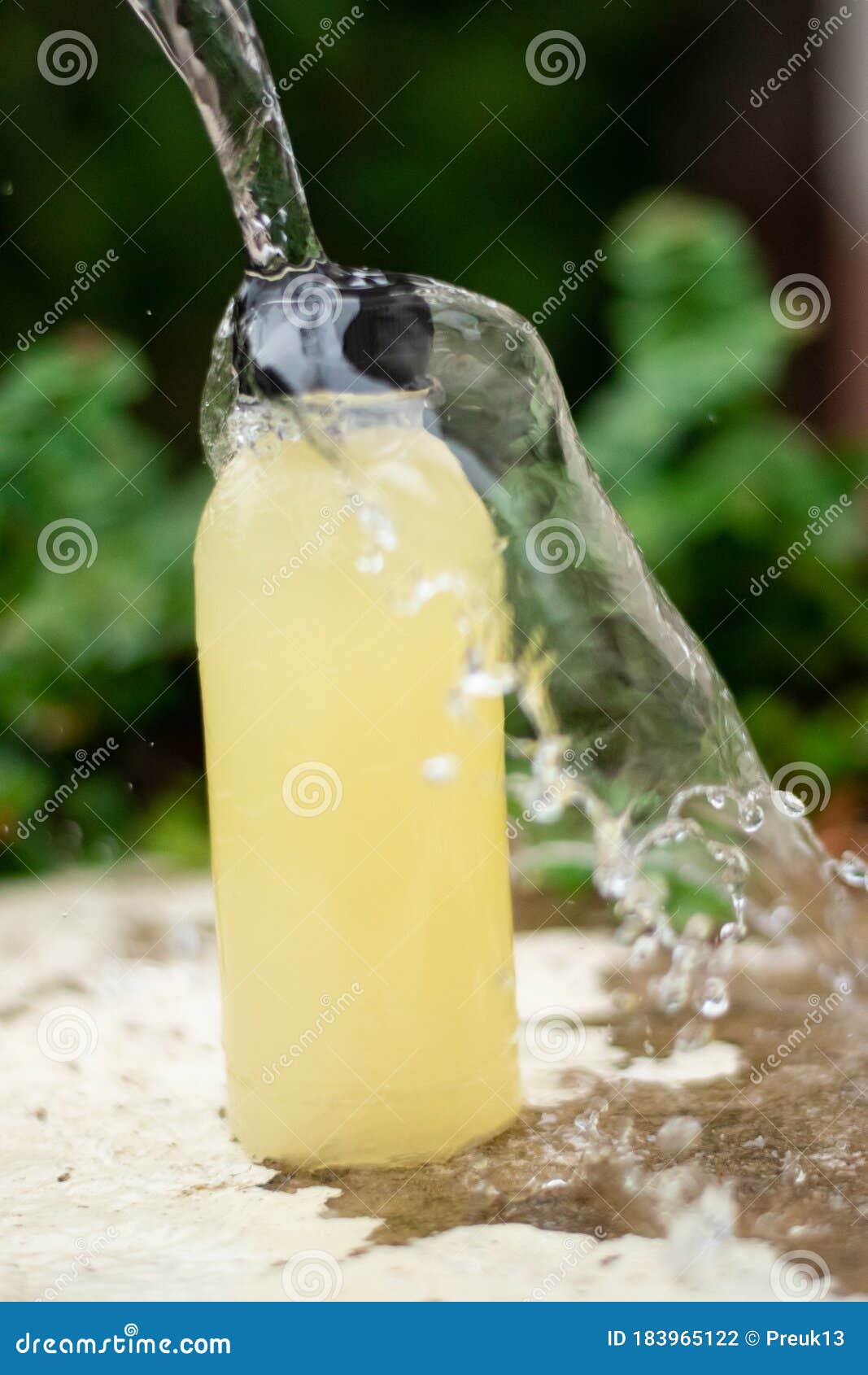 Lemoned stock photo. Image of slice, organic, glass - 183965122