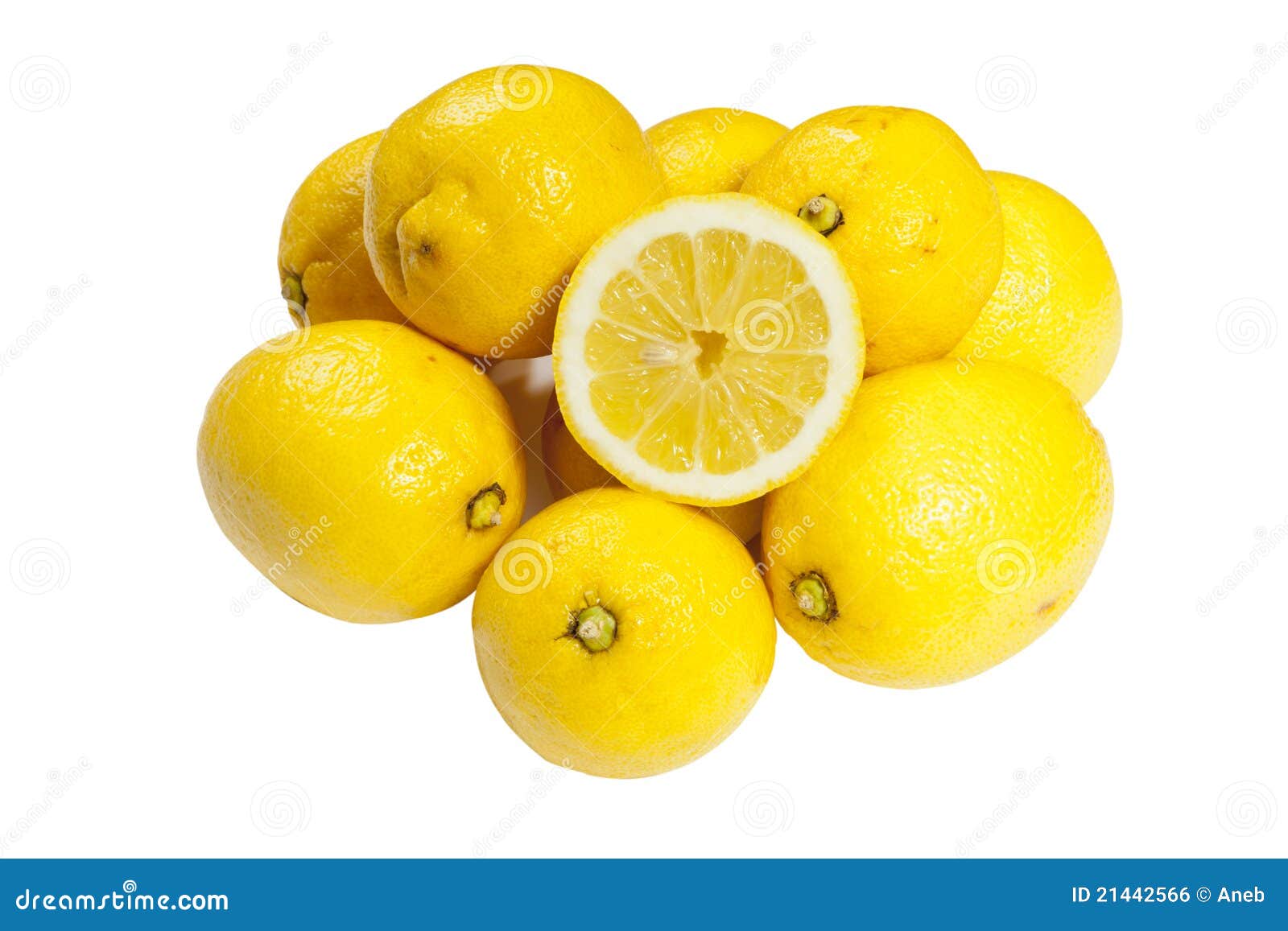 Lemons stock photo. Image of sour, color, fruit, vitamin - 21442566