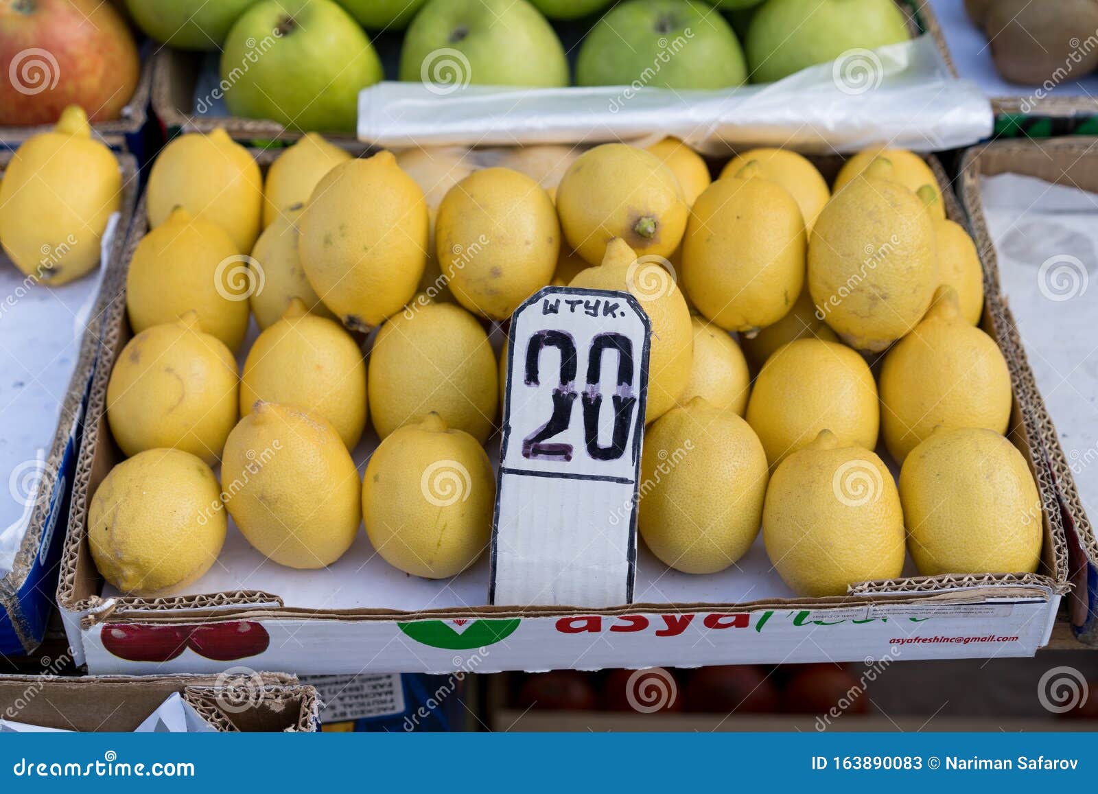 Lemons on a Counter for Sale Stock Image - Image of citrus, counter ...